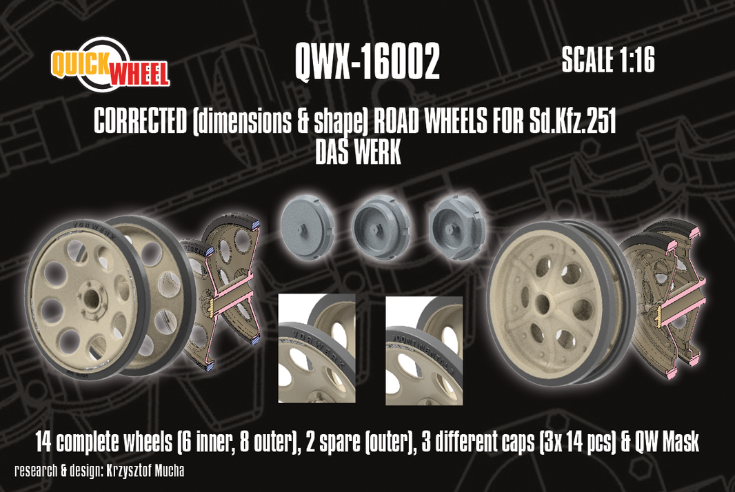 1/16 QuickWheel X-Packs – QuickWheel Store