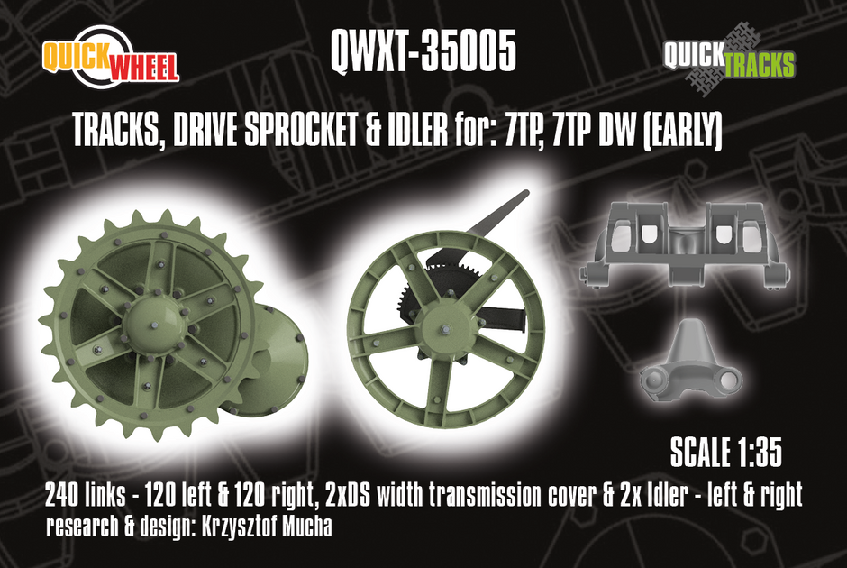 1/35 QuickWheel & Tracks Packs - XT Series – QuickWheel Store